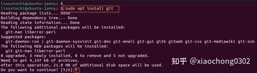 如何在 Ubuntu 22.04 系统上安装 Git ? - 知乎