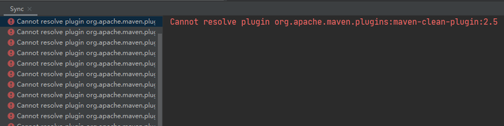 Idea 创建maven项目出现 Cannot Resolve Plugin Orgapachemavenpluginsmaven Clean Plugin25 知乎
