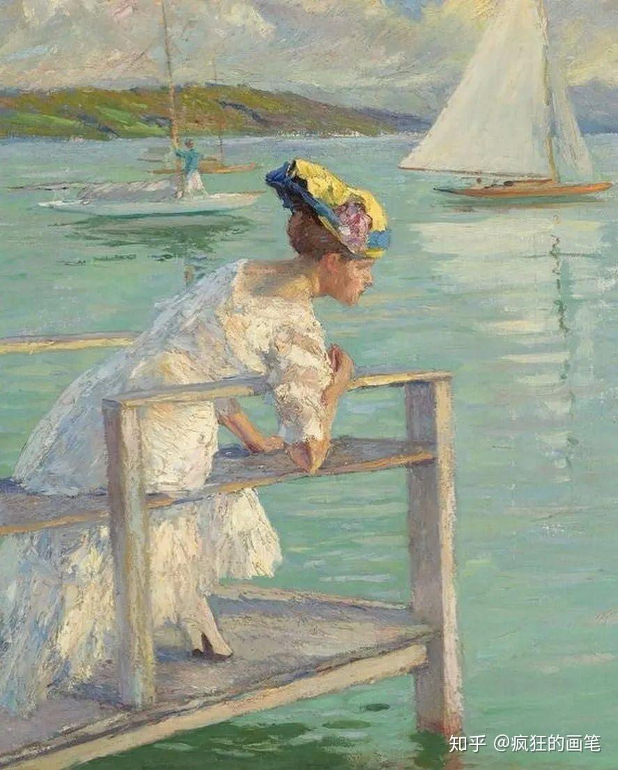 德国画家利奥·普茨（Leo Putz）的朋友爱德华·库柯（Edward Cucuel）的印象风景，明亮轻快的色调 - 知乎