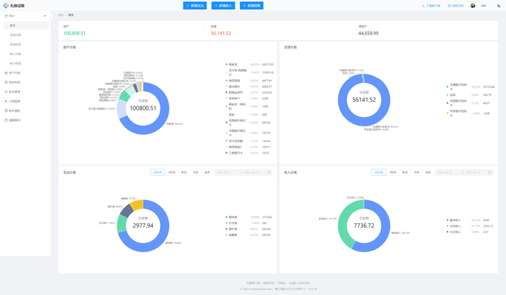 开源一整套记账程序,包括后端,前端和 App,docker Compose 一键部署 知乎