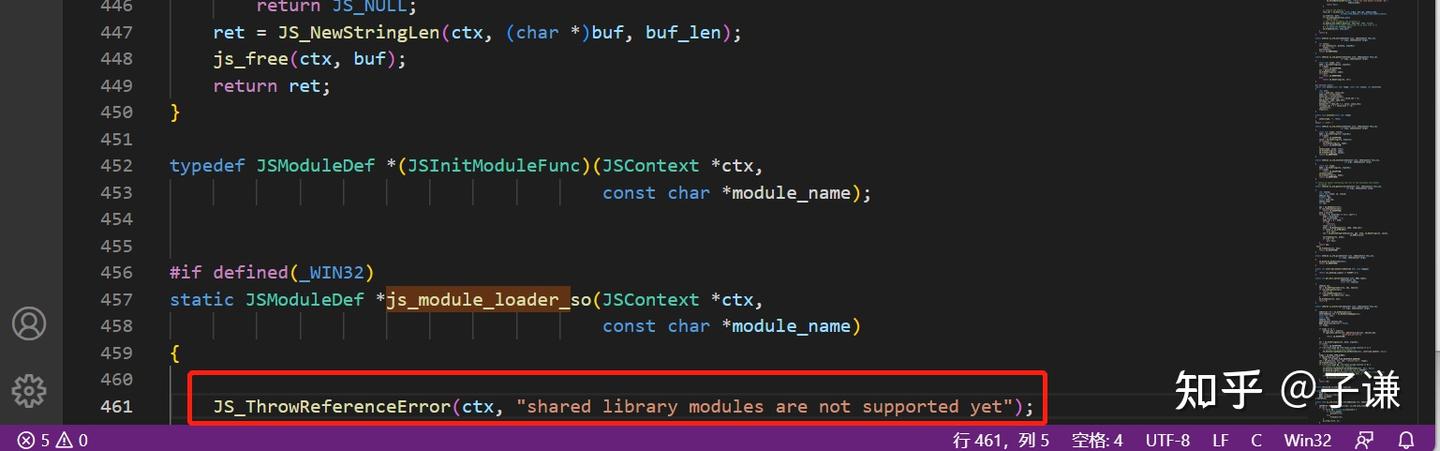 如何在Windows编译和使用QuickJS - 知乎
