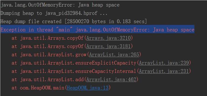 Java程序员必备：常见OOM异常分析（原因+排查解决思路+demo代码+运行结果） - 知乎