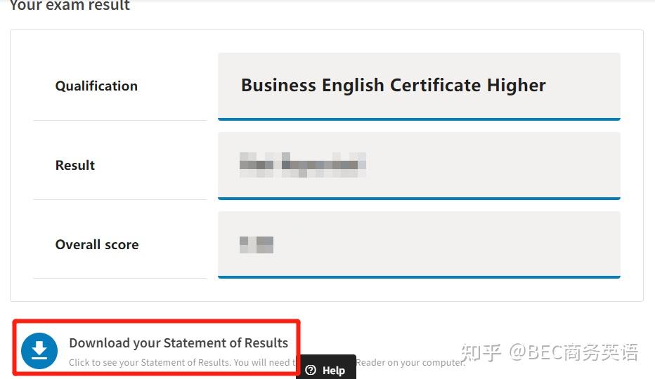 报考了BEC高级，但是只取得了B2成绩，会有证书吗？ - 知乎