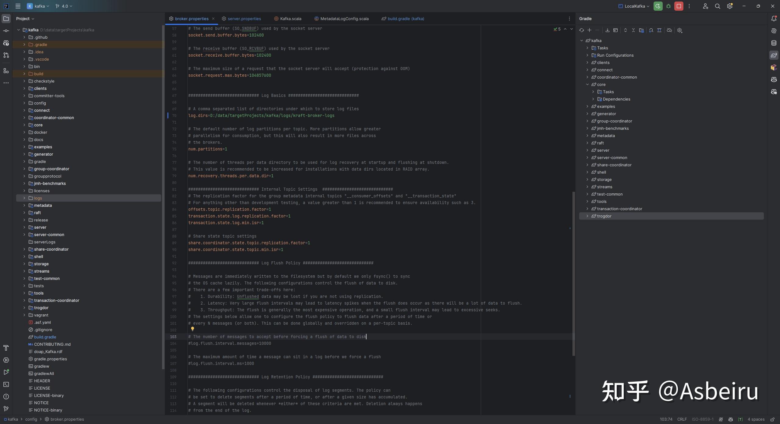 如何在 Windows 上使用 IntelliJ IDEA 启动 Apache Kafka 4.0 的 KRaft 模式的单节点 - 知乎