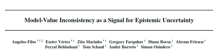Model-Value Inconsistency as a Signal for Epistemic Uncertainty - 知乎