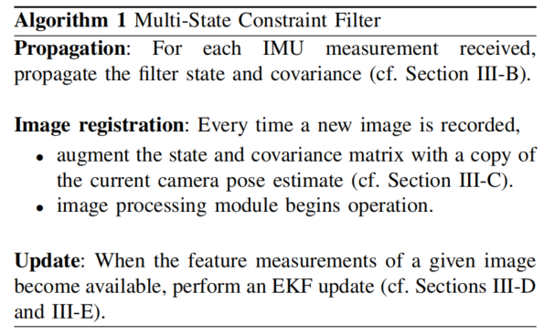 【论文阅读】【MSCKF】A Multi-State Constraint Kalman Filter for Vision-aided Inertial Navigation - 知乎