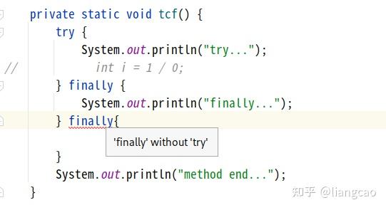 try-catch-finally执行顺序以及真正return了什么 - 知乎