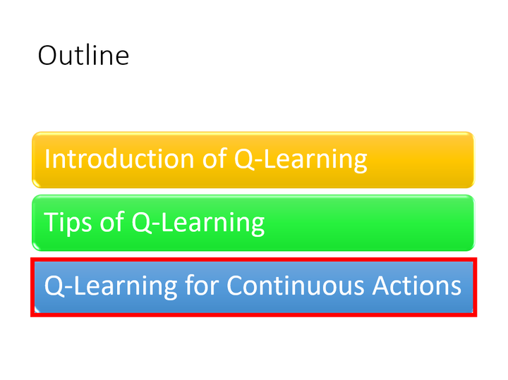 【李弘毅深度强化学习】 5.Q-learning (Continuous Action) - 知乎