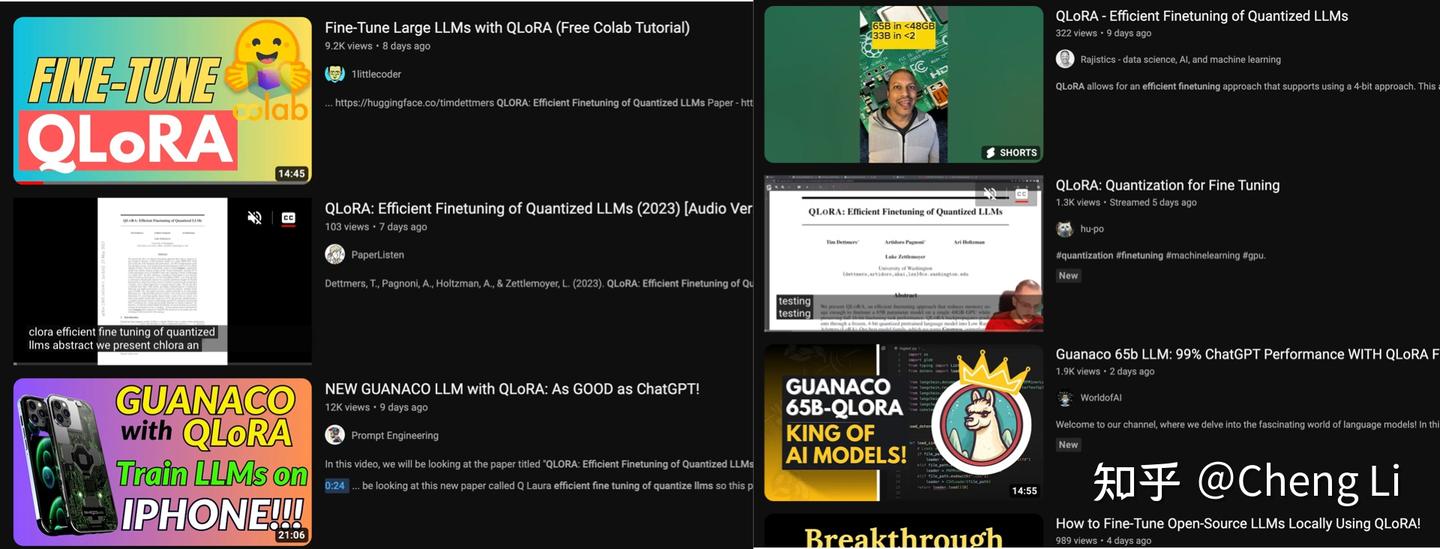 【骆驼读论文】QLoRA, GPTQ, Claude测评超过ChatGPT, 突破OCR的PDF识别等17篇论文串读 - 知乎