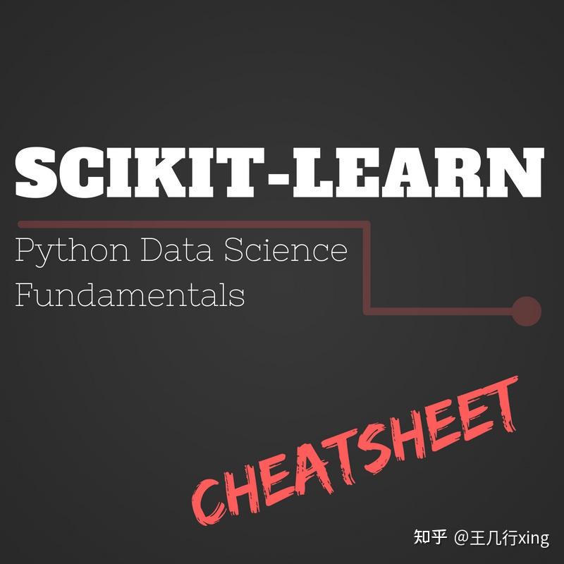 10张 Sciki-Learn CheatSheets PDF