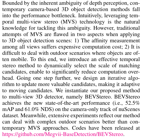 【专家成果】立体：动态时间立体增强多视点三维目标检测的深度估计 - 知乎