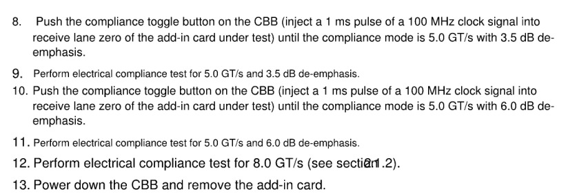 PCIe Compliance Presets - 知乎
