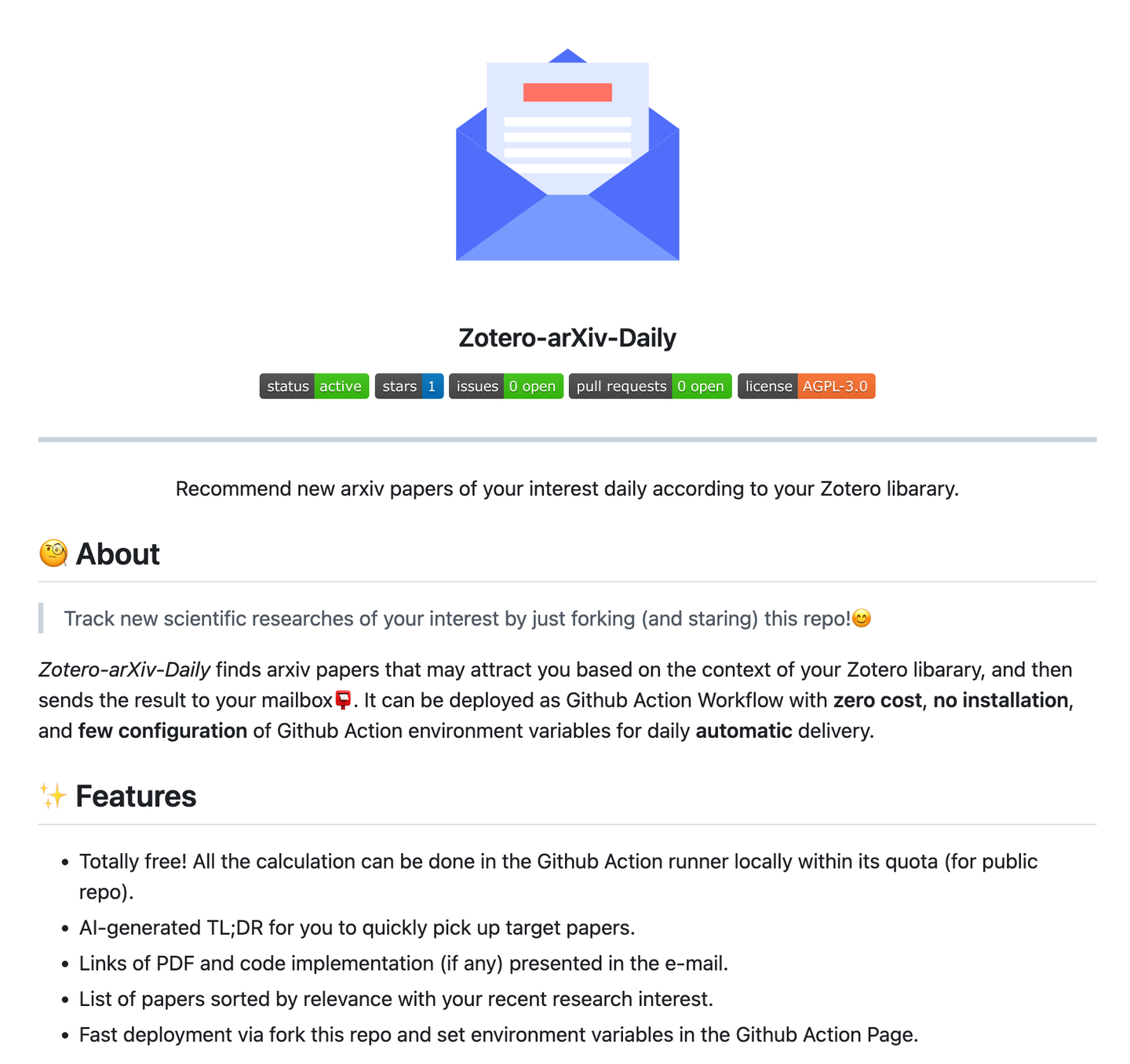 根据你的Zotero，每日自动推送相关的arxiv新论文 - 知乎