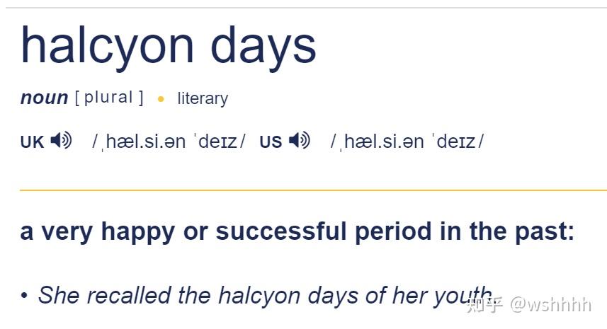 Halcyon 和Calm的词义有什么区别？ - 知乎