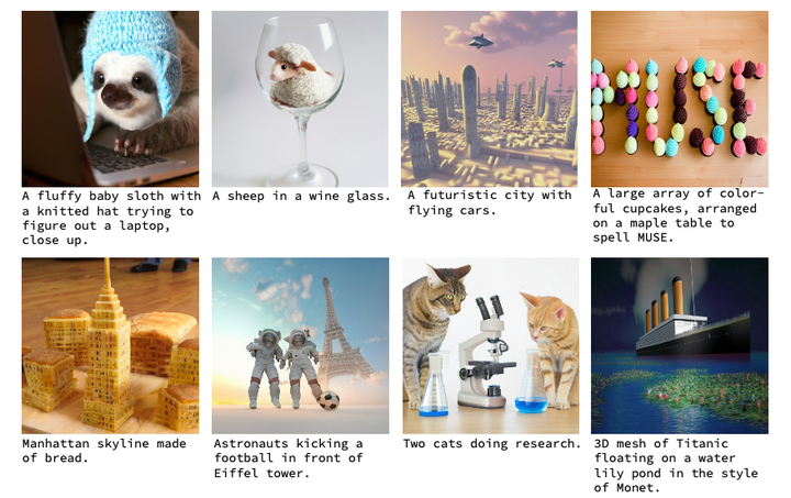 Muse: Text-To-Image Generation via Masked Generative Transformers - 知乎
