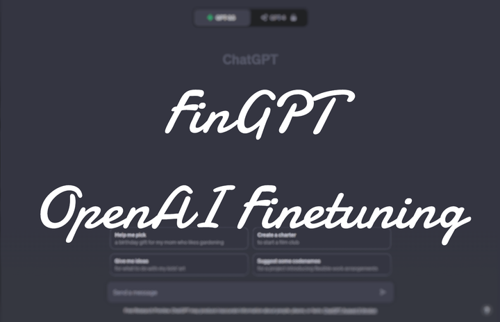 FinNLP - 利用OpenAI平台训练数据自己的ChatGPT - 知乎