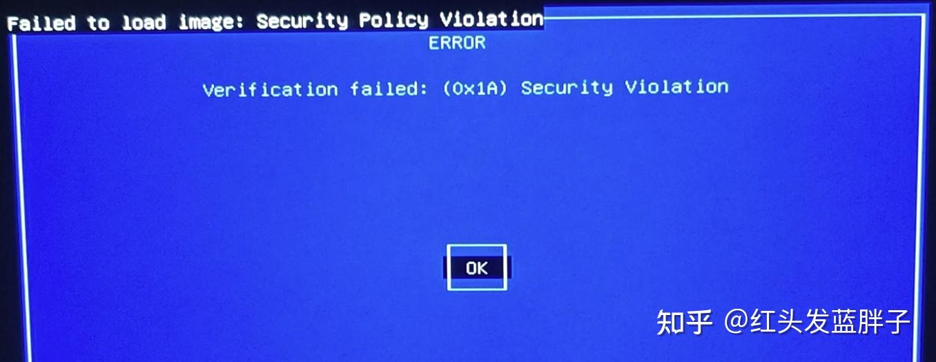 解决 Ventoy 启动报错“Verification failed: (0x1A) Security Violation”的实用指南 - 知乎