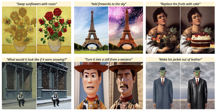 【AIGC第五篇】InstructPix2Pix：基于instruction的图像编辑技术 - 知乎