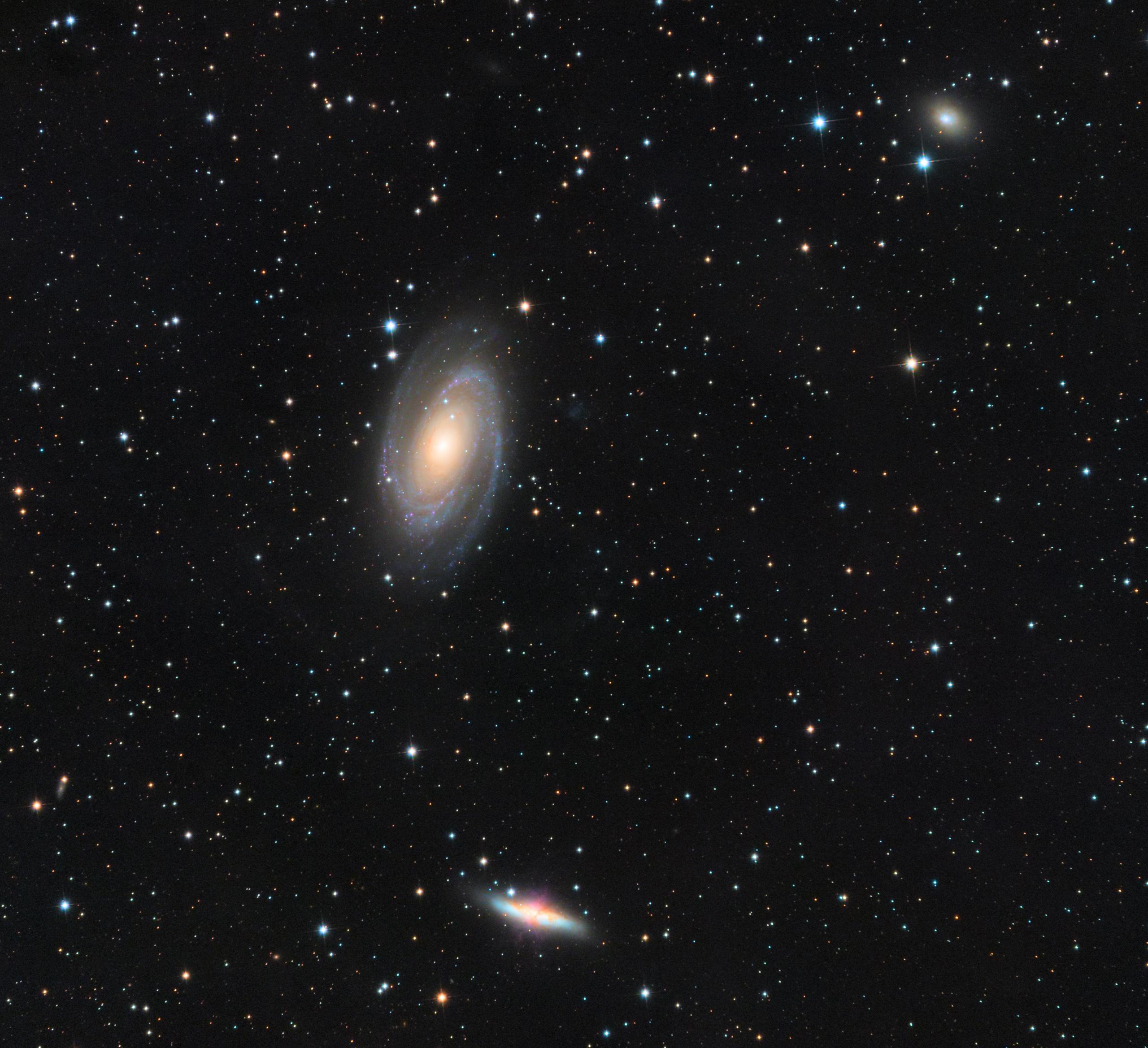 M81和M82星系 - 知乎