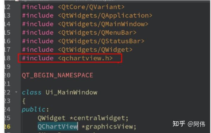解决QT QGraphicsView提升到QChartView报错的问题 - 知乎