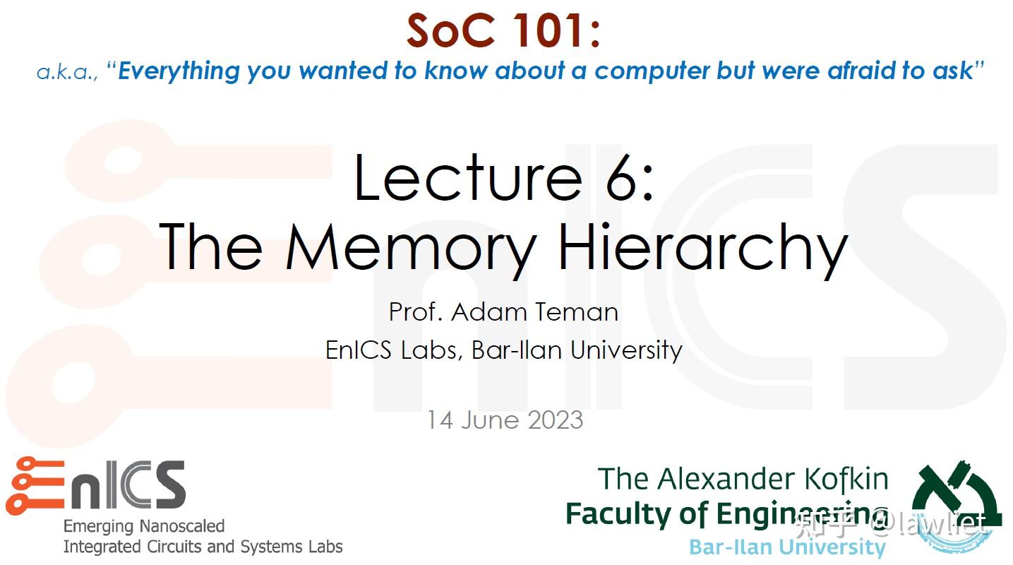 SoC 101（六）：Memory - 知乎