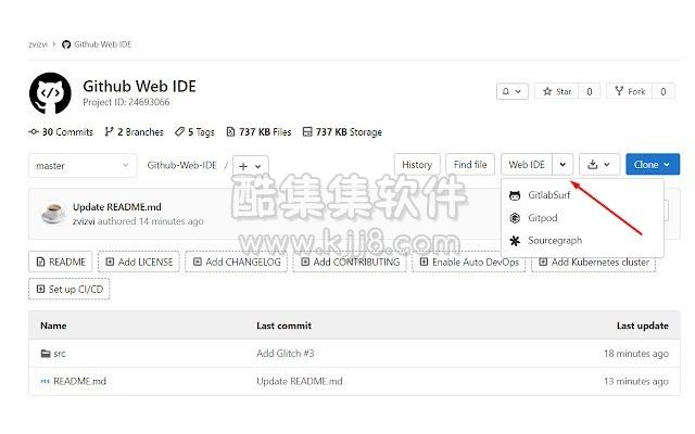 GitHub Web IDE 在线IDE中打开GitHub代码 - 知乎