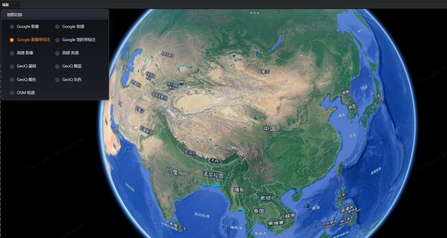 百度地图这个地球3D图是怎样的技术实现的? - 知乎