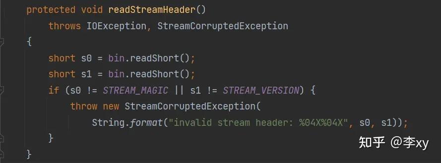 StreamCorruptedException: invalid type code: AC 问题解决 - 知乎