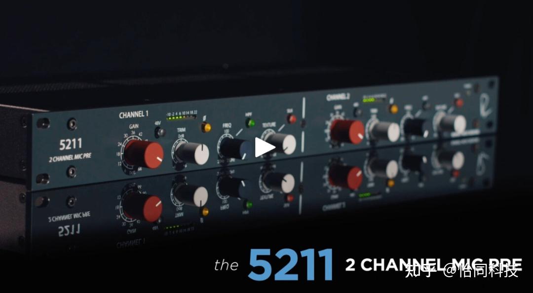 专业又极简的话放选择，真正的“尼夫”声音！—— Rupert Neve 5211双通道麦克风放大器功能详解 - 知乎