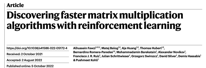 【强化学习 227】AlphaTensor - 知乎