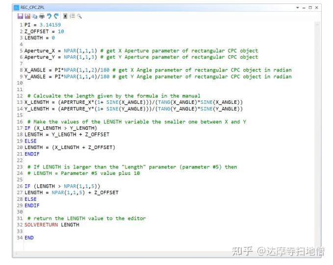 ZEMAX | 如何使用 ZPL 创建用户自定义求解 - 知乎