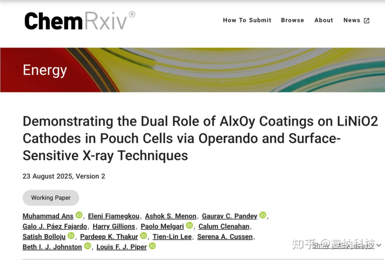 Forge Nano ALD 涂层大幅提升 LiNiO₂ 正极循环稳定性|用户成果 - 知乎