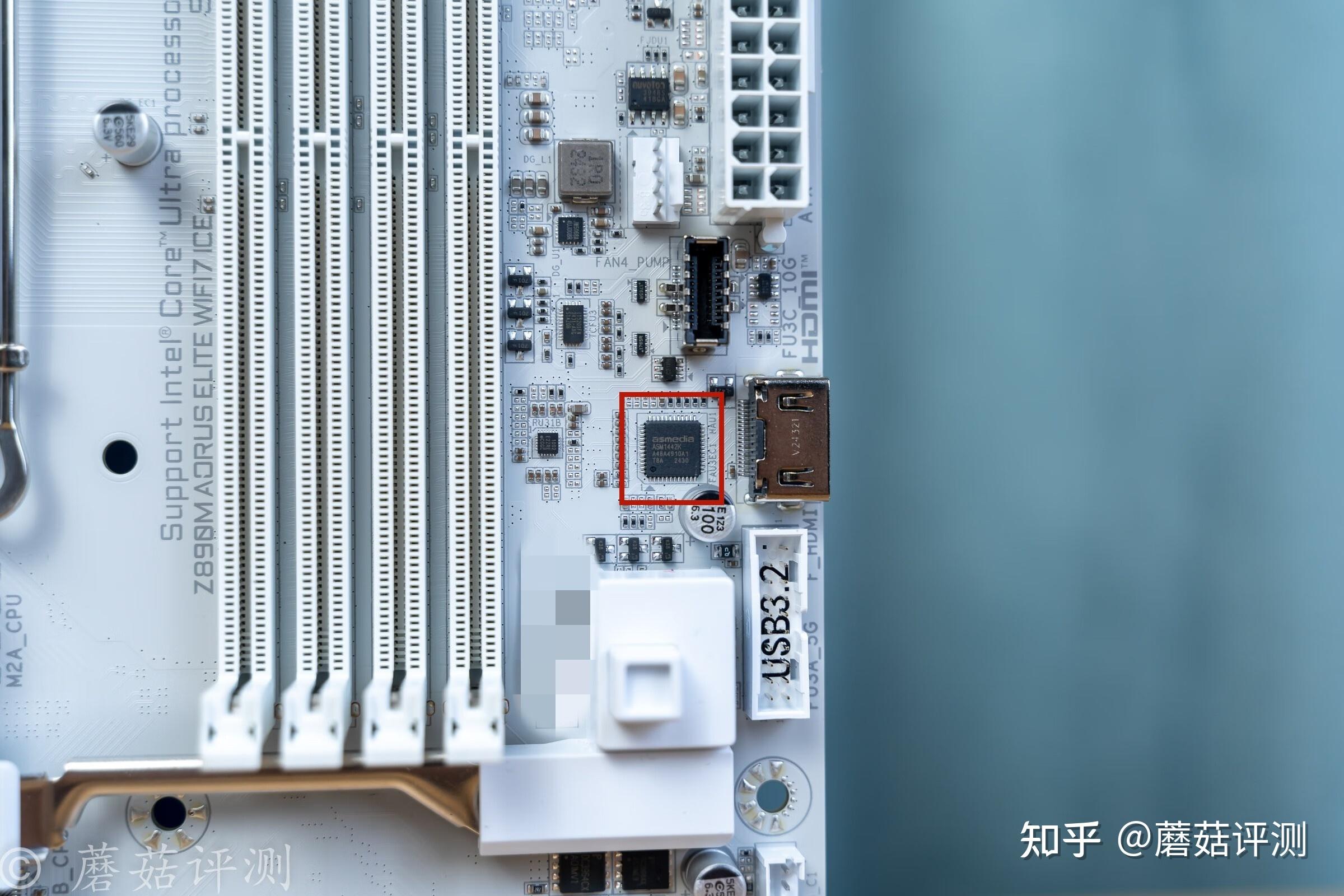 梦幻白装，打造小体积钢炮主机，技嘉冰雕Z890M AORUS ELITE WF7 ICE DDR5主板 拆解评测 - 知乎