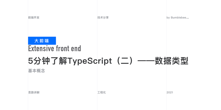 5分钟了解TypeScript（二）——数据类型 - 知乎