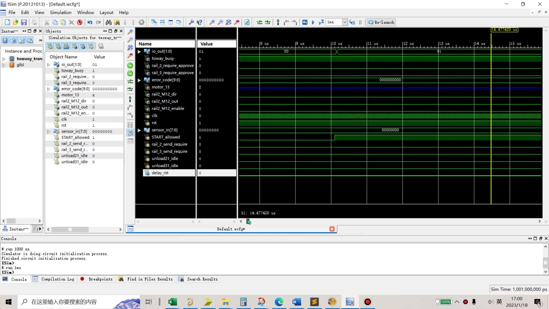 FPGA菜鸟炖大锅【1】ISE14.7配套ISim仿真时信号在不同时基下显示完全不同的状态 - 知乎