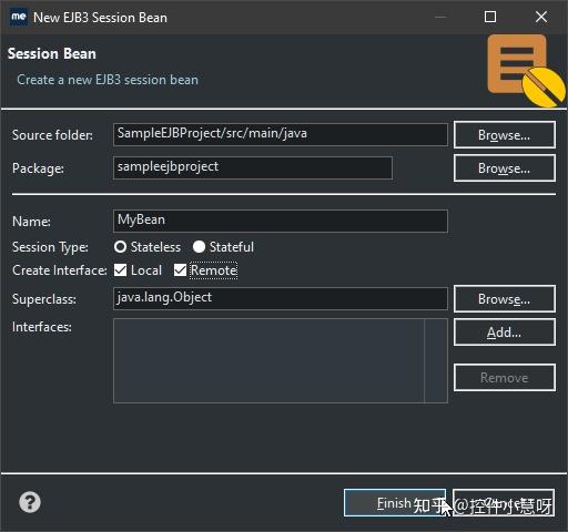 「Java EE开发指南」用MyEclipse开发EJB 3无状态会话Bean（二） - 知乎