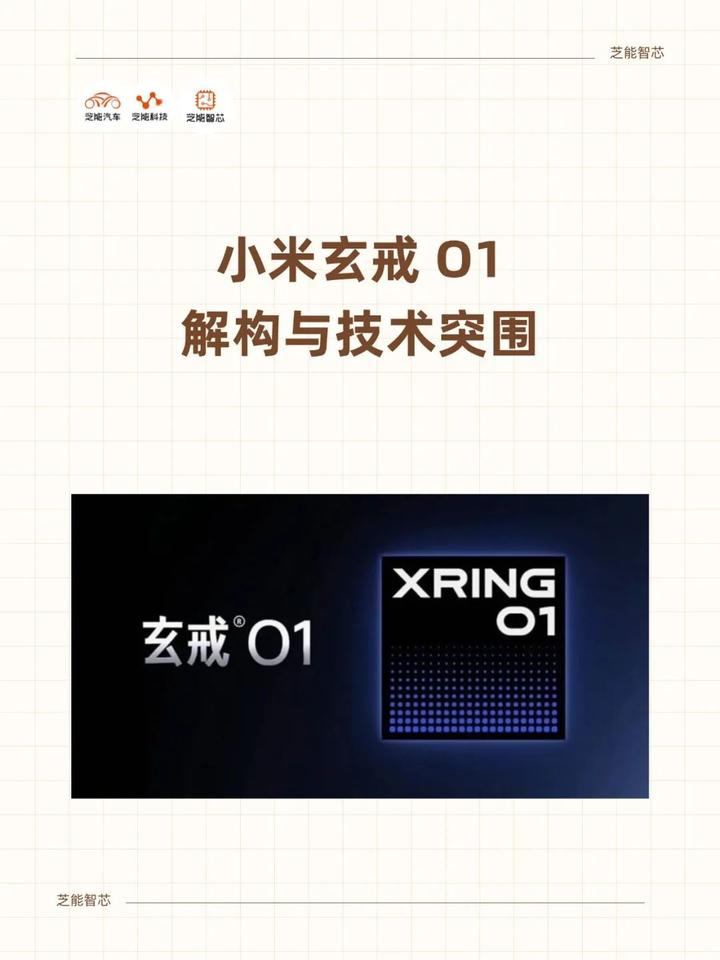 技术解析｜小米自研SoC芯片玄戒 O1 解构 - 知乎
