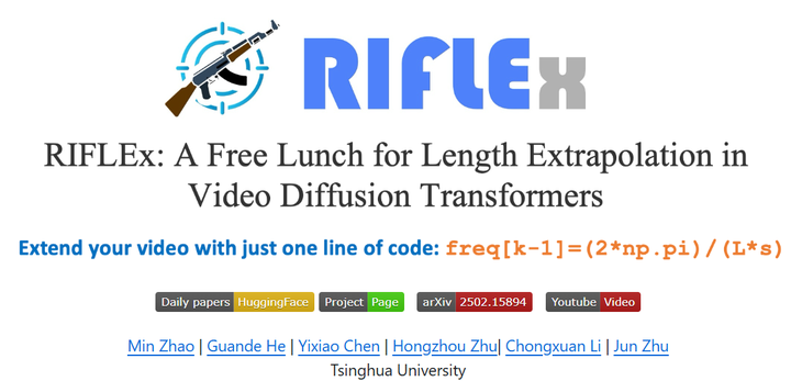 RIFLEX：视频DiT长度外推的“免费午餐” - 知乎
