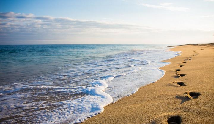 on the beach还是at the beach，意思大不一样！ - 知乎