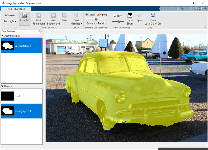 MATLAB图像处理：83：在 Image Segmenter 中使用 Local Graph Cut (Grabcut) 分割图像 - 知乎