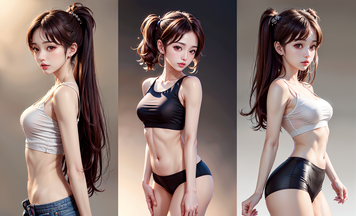 性感2.5DAI美女超级漂亮小姐姐，极品身材【模型+lora+图包下载】 - 知乎