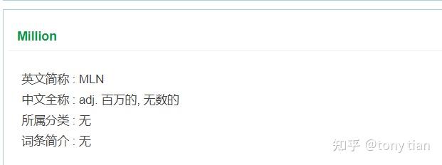 million的缩写到底是mio还是mil啊？ - 知乎