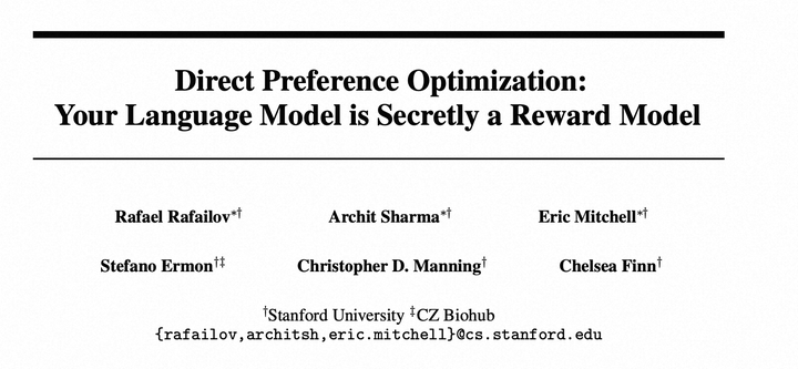 DPO(Direct Preference Optimization):LLM的直接偏好优化 - 知乎