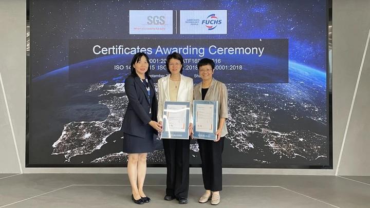 SGS为福斯中国颁发IATF 16949、ISO 9001、ISO 14001、ISO 45001、ISO 50001等多体系认证证书 - 知乎