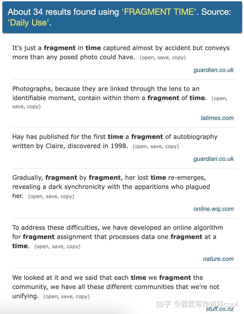 当我用百度搜“碎片时间”的英文，fragment time?? - 知乎