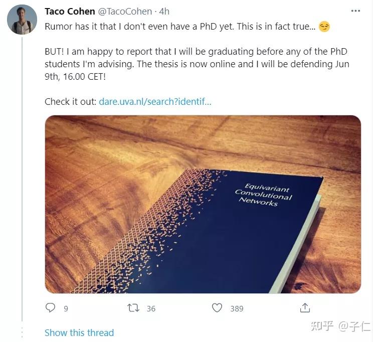 Equivariant Convolutional Networks （等变卷积网络） - 知乎