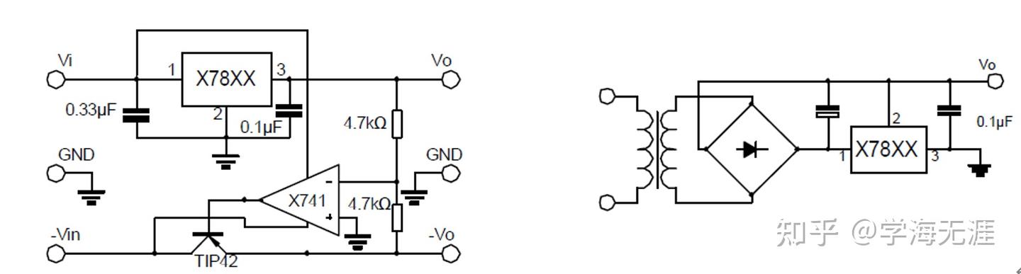 三端线性稳压器工作原理与典型应用电路分析——78XX与LM317 - 知乎