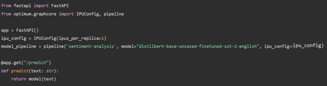 在Graphcore IPU上以少于10行的代码部署API - 知乎