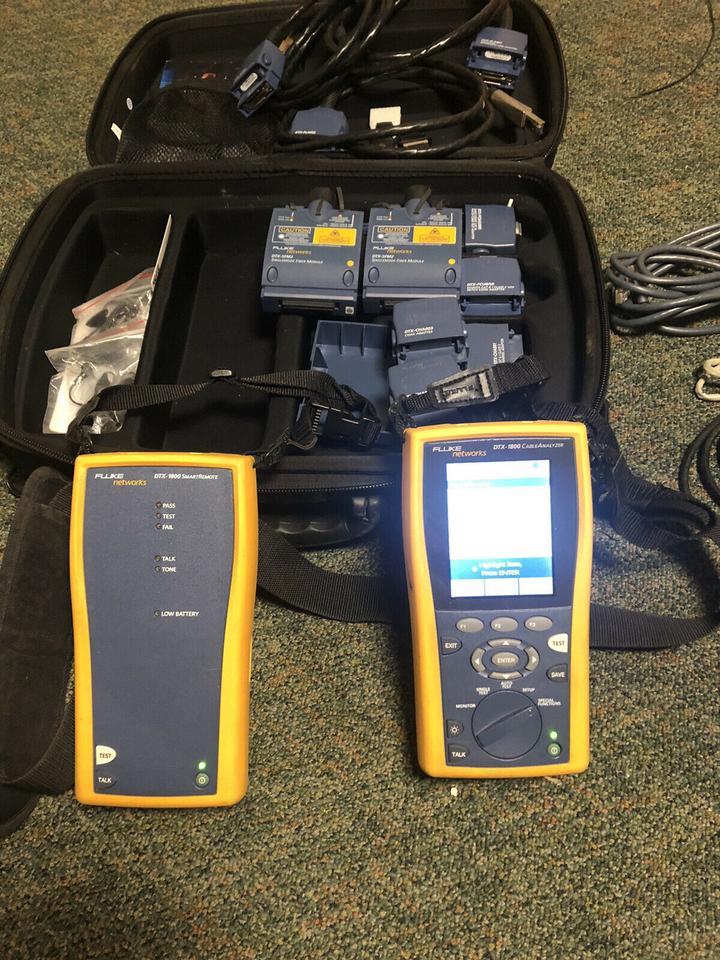 FLUKE福禄克DTX-1800电缆认证分析仪DTX1800 - 知乎