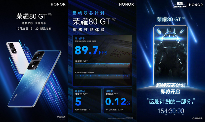 旗舰双芯携手超帧引擎 荣耀80GT和平板V8 Pro已上架 官宣应接不暇 - 知乎